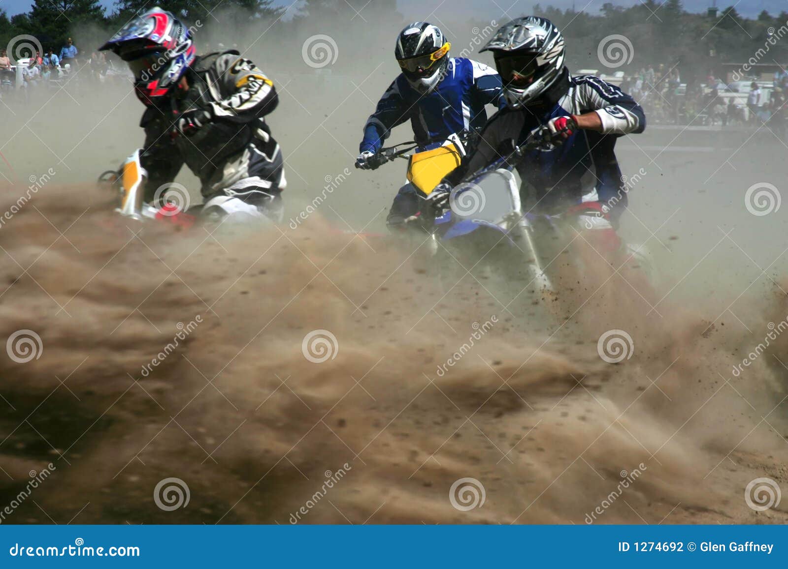 Cloud of dust stock photo. Image of racing, bikes, transportation - 1274692