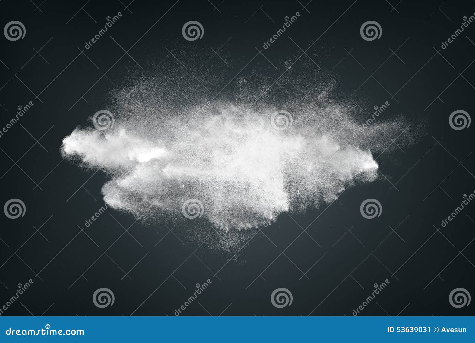 Cloud of Dust Abstract Background Stock Image - Image of exploding ...