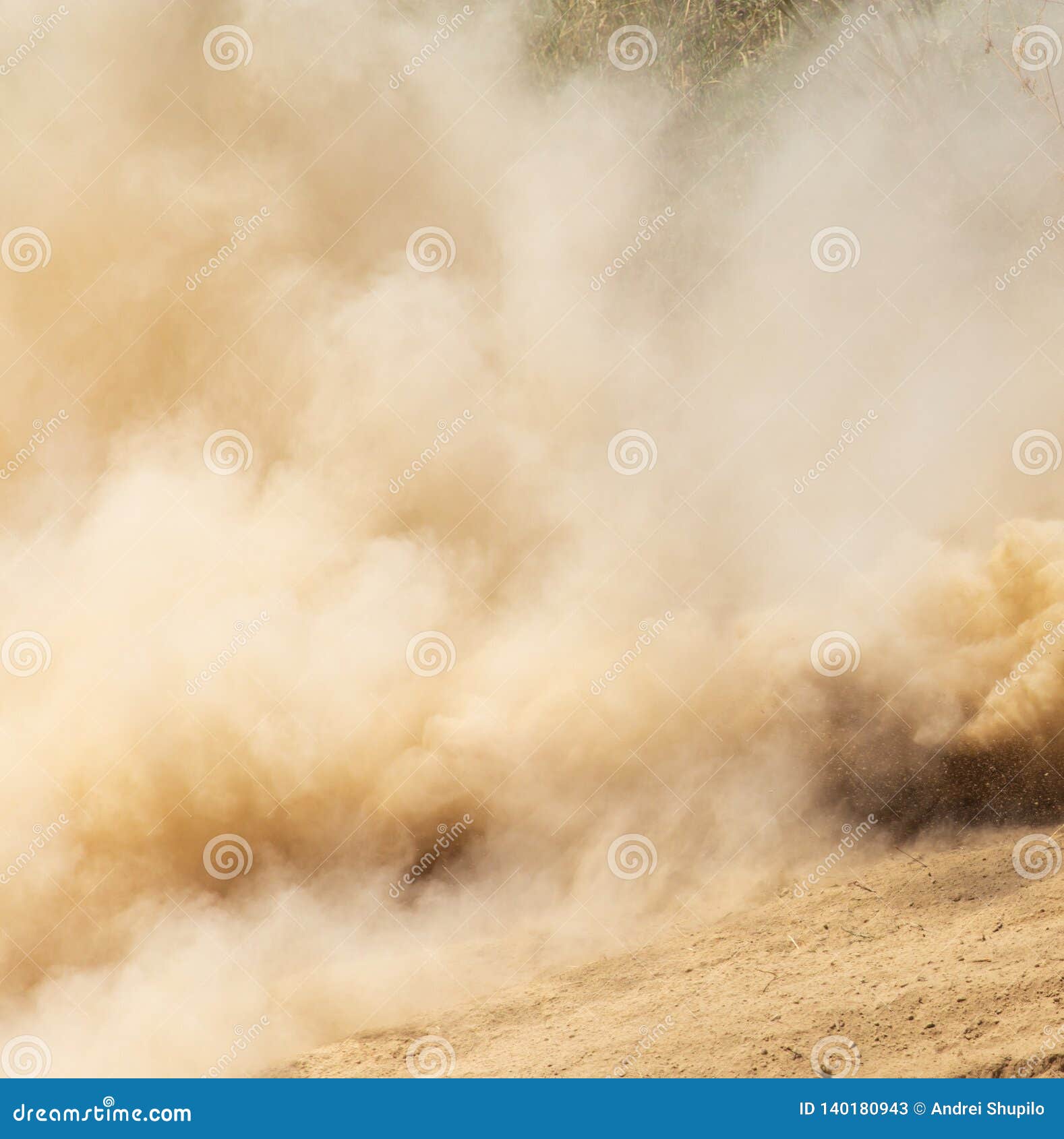Dust Cloud on Nature As Background Stock Image - Image of speed ...