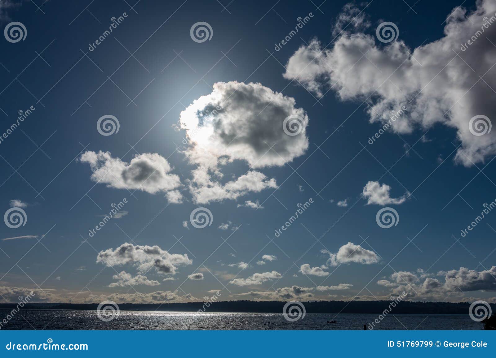 Cloud Eclipse stock image. Image of cloud, glow, ocean - 51769799