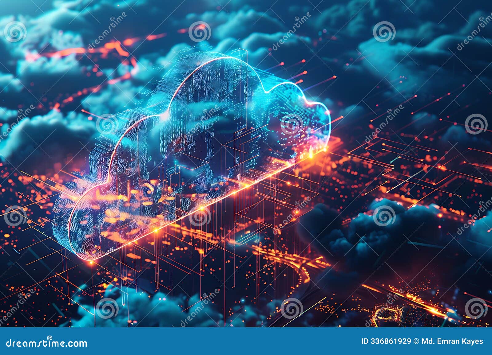 Cloud and Edge Computing Technology Concept and Innovative Technology ...