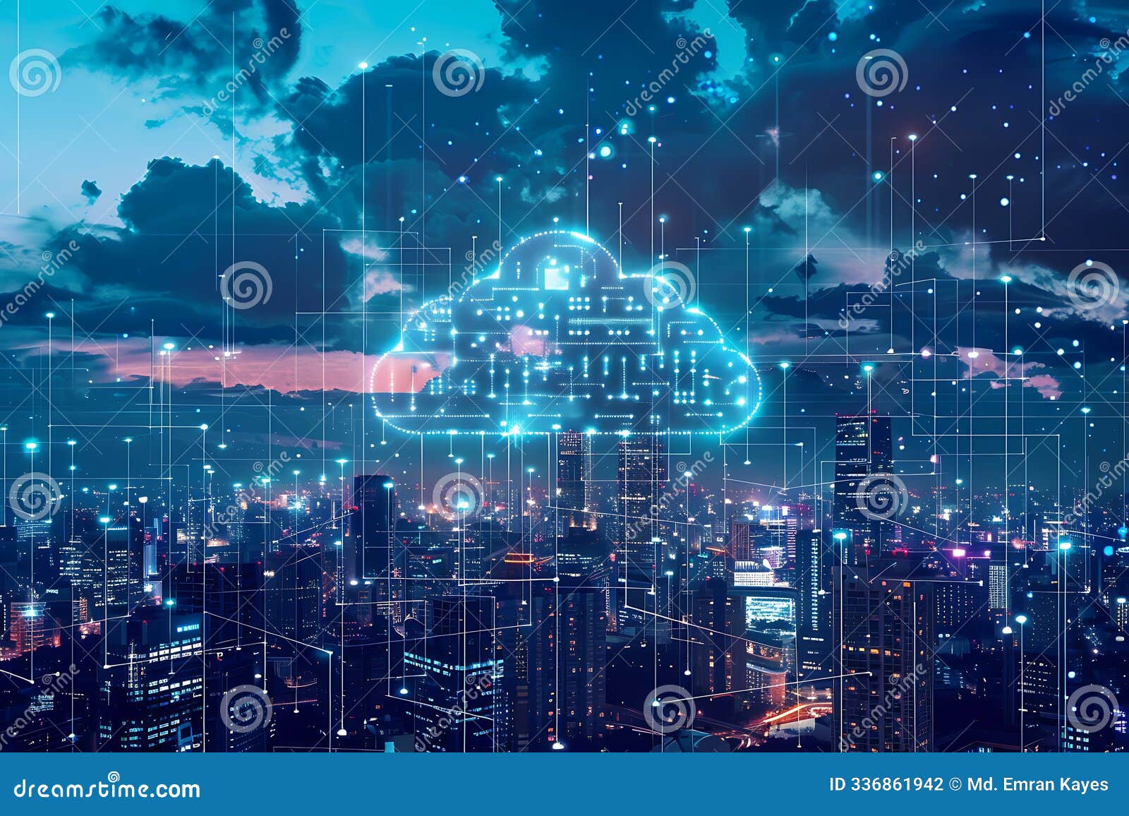 Cloud and Edge Computing Technology Concept and Innovative Technology ...