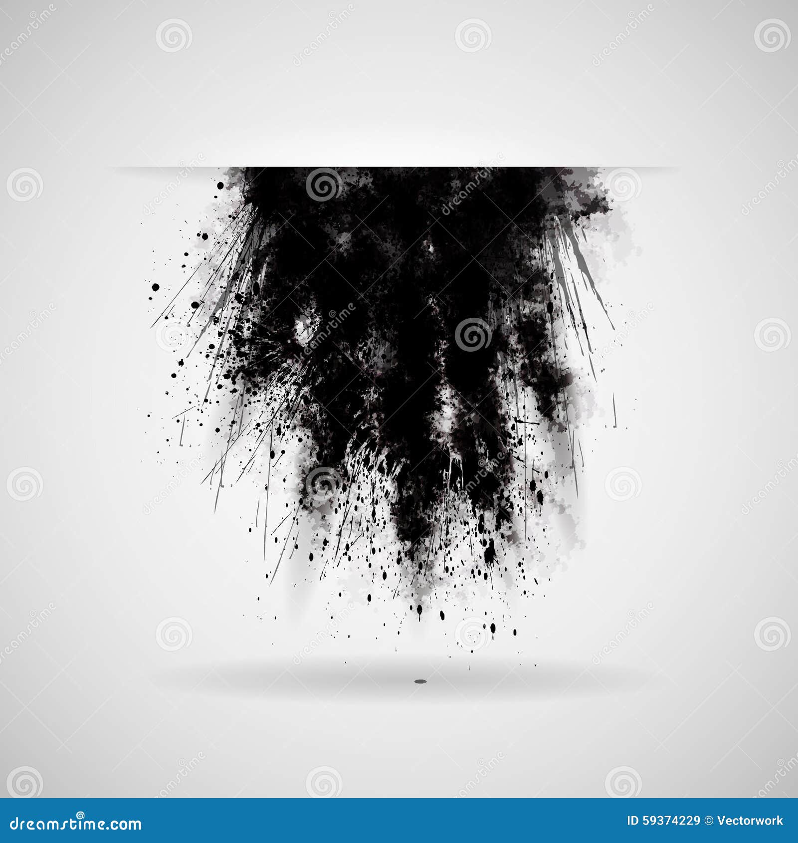 Cloud Explosion Dirt Grunge Style Stock Vector - Illustration of bang ...