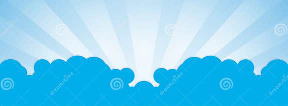 Cloud facebook cover stock illustration. Illustration of cloud - 53741042