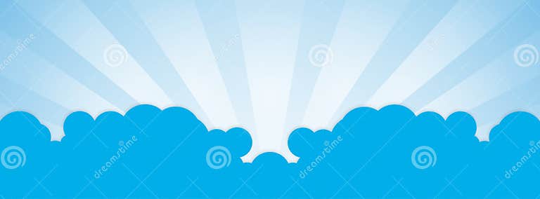 Cloud facebook cover stock illustration. Illustration of cloud - 53741042