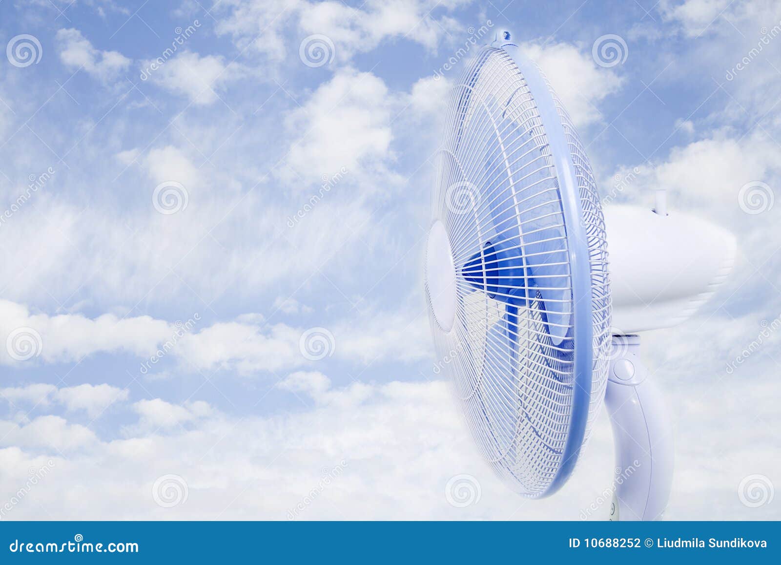 Cloud fan stock photo. Image of circulation, electric - 10688252