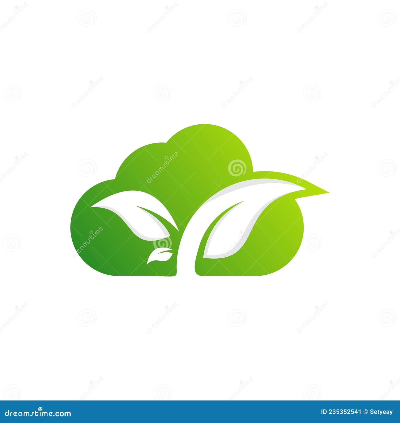 Cloud Farm Logo Design Vector Template. Farm Logo Concept Stock ...