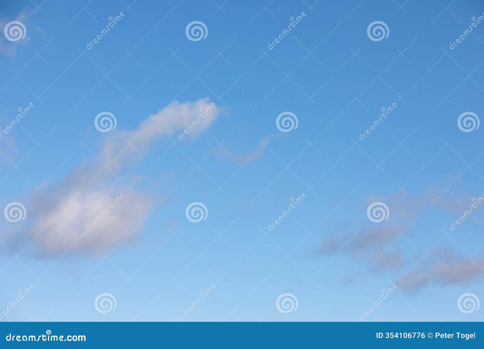 Cloud Figure with Blue Sky - Sky Replacement Stock Photo - Image of ...