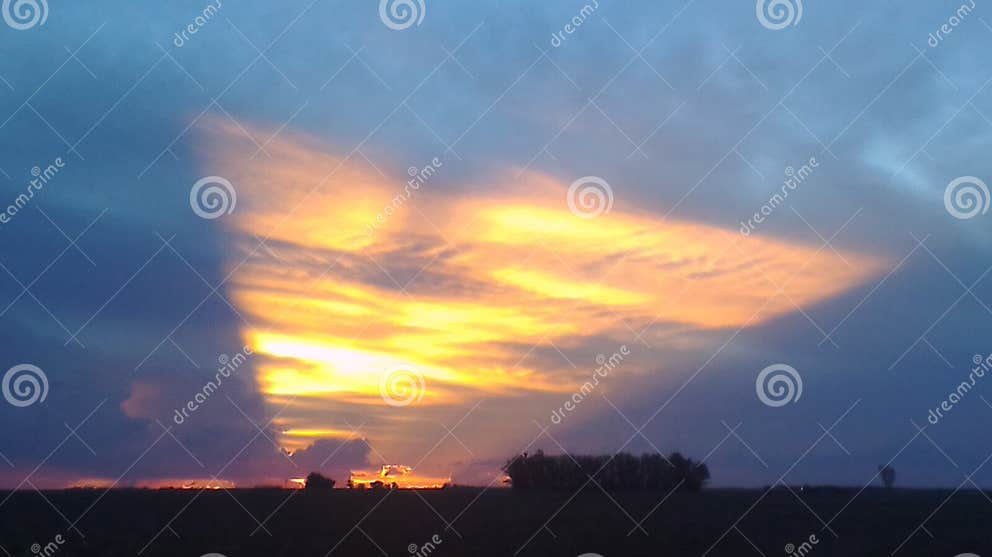 Cloud on fire stock photo. Image of fire, sign, cloud - 242934438