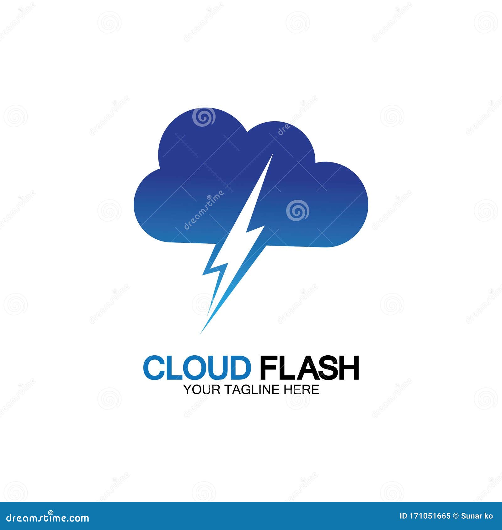 Cloud Power Concept Logo Stock Illustrations – 4,673 Cloud Power ...