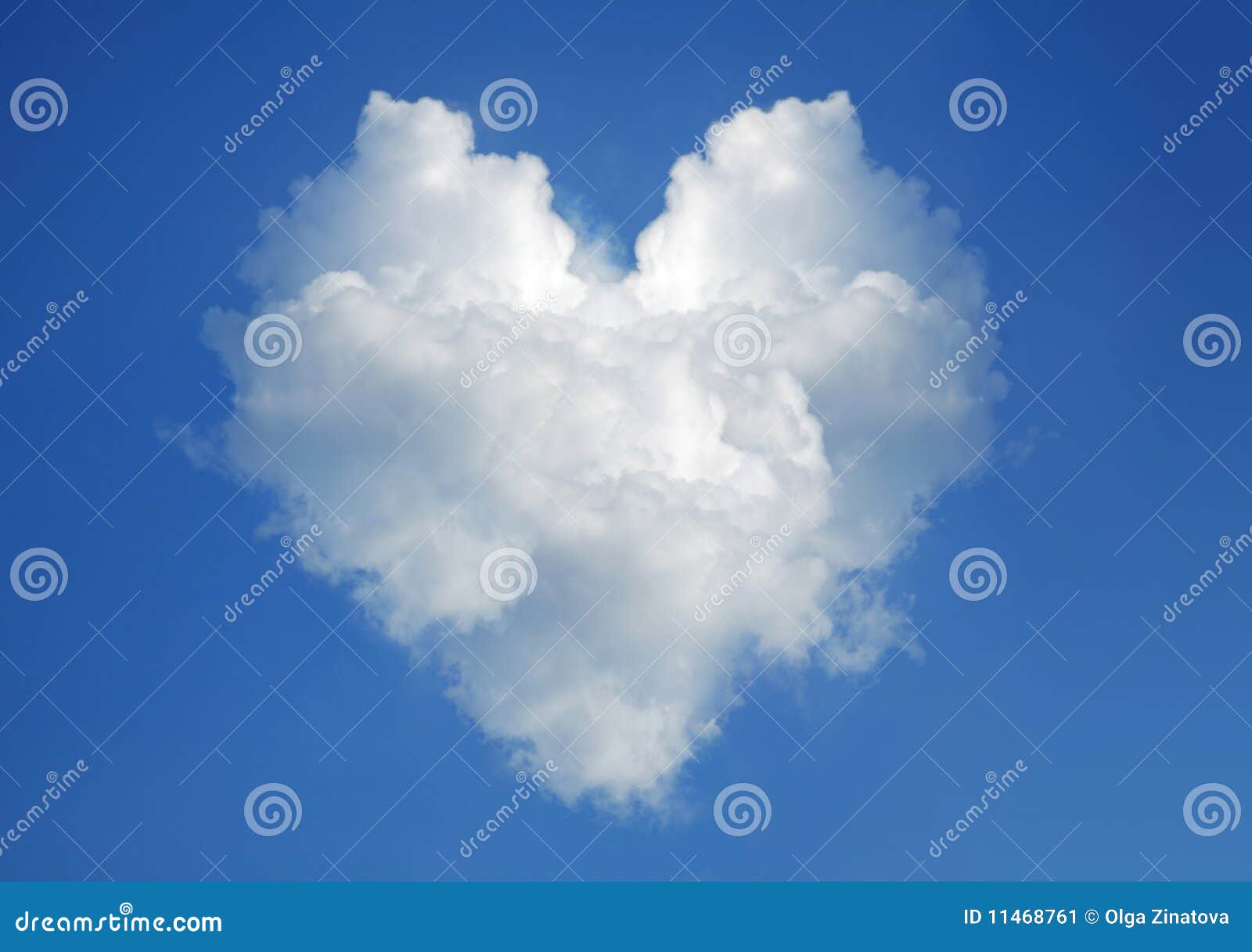 Cloud in the form of heart stock image. Image of cloud - 11468761