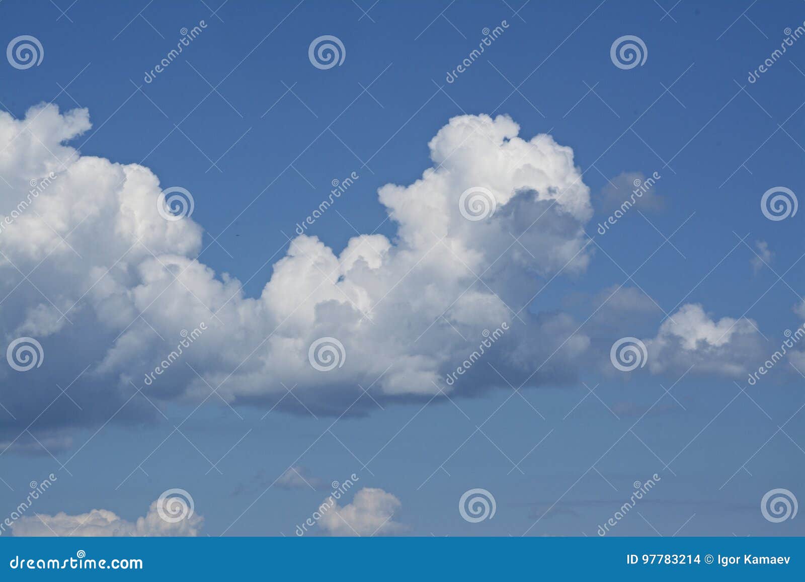 Cloud in the Form of a Human Embryo. Stock Photo - Image of view, cloud ...