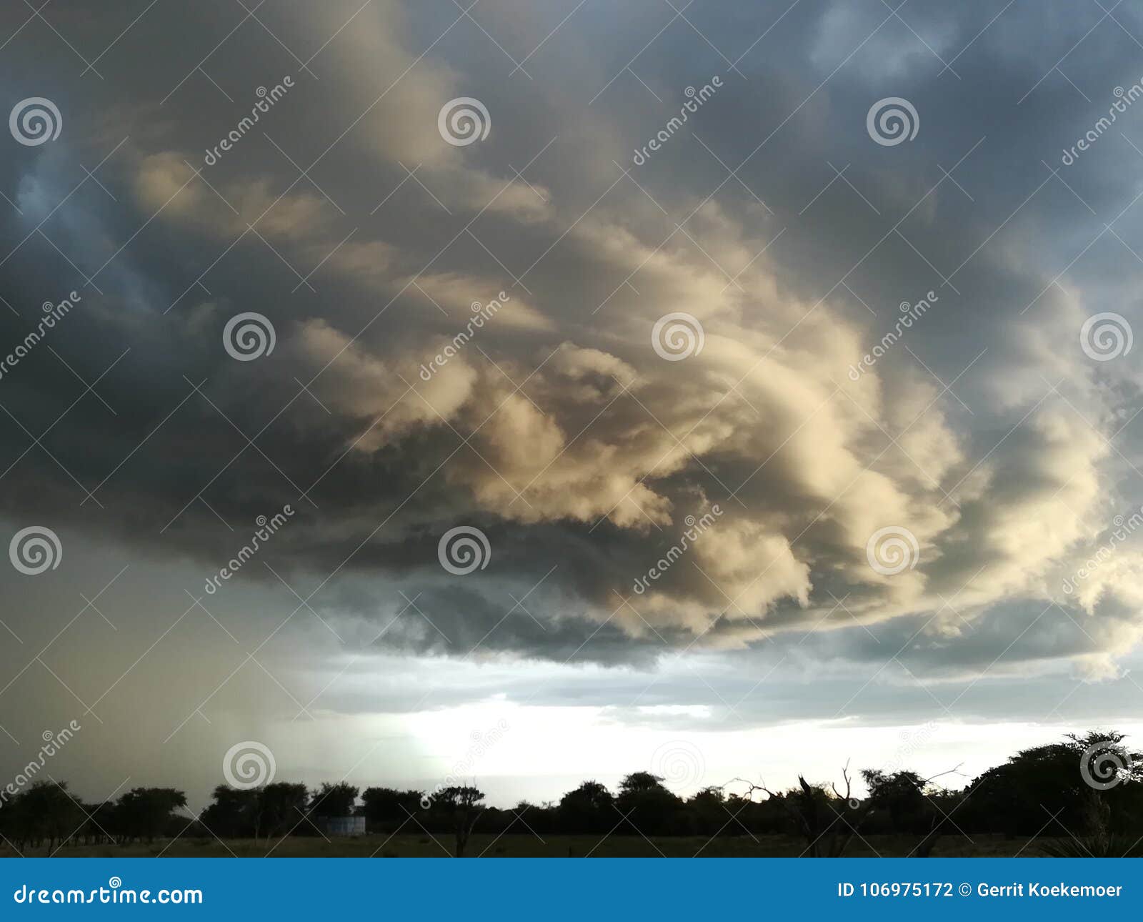 Cloud formation stock photo. Image of cloud, rain, formation - 106975172