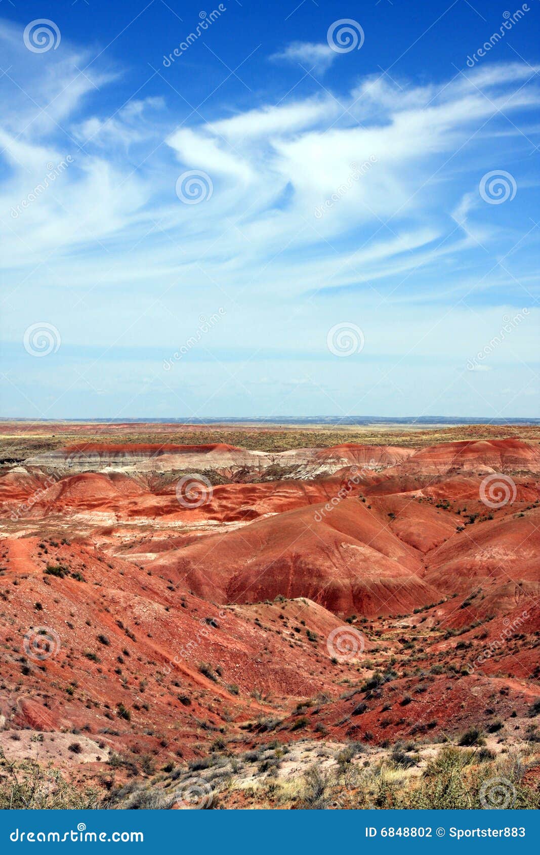 Cloud Formation Over Painted Desert Stock Photo - Image of utah, colour ...