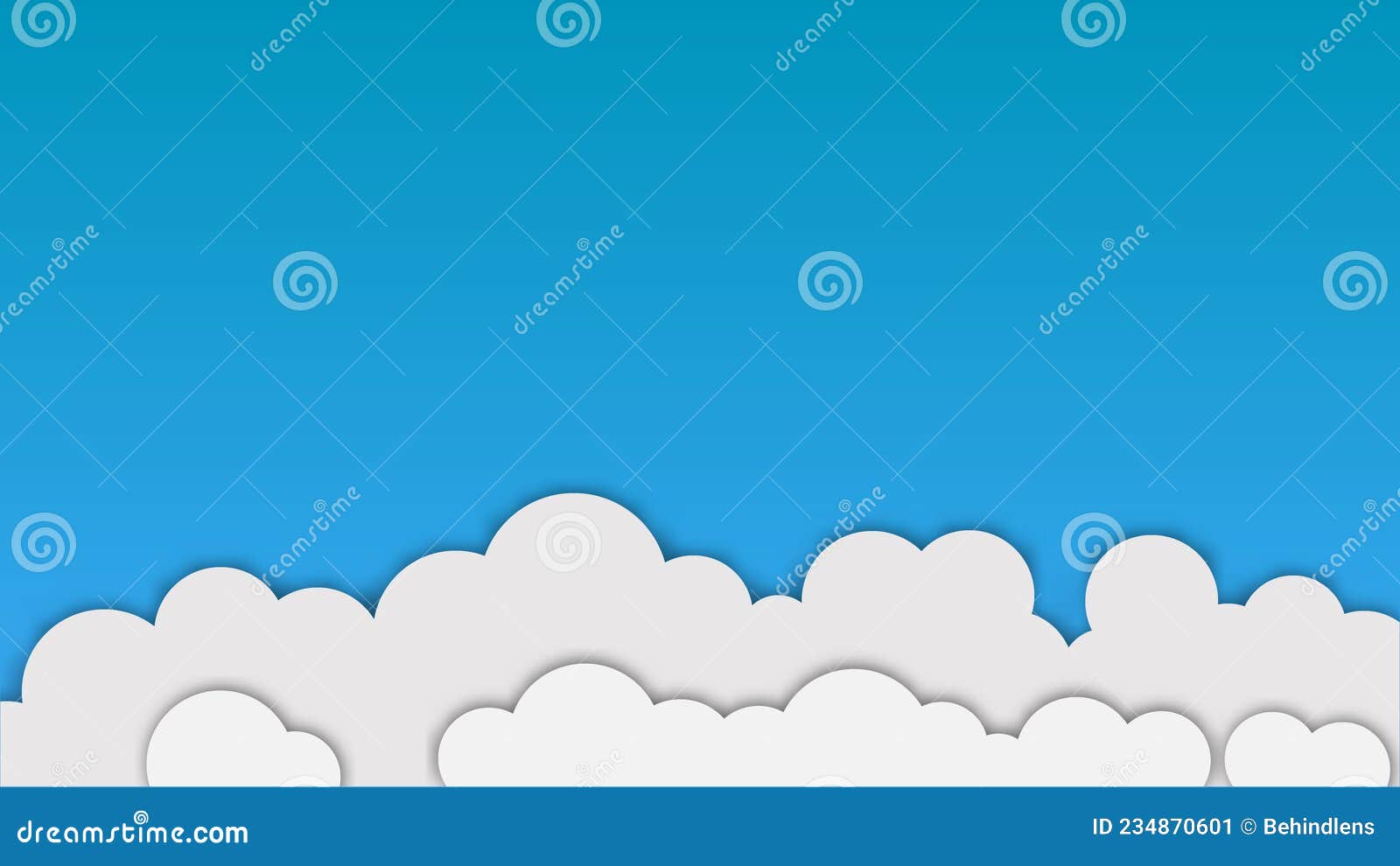 Cloud Graphic Design Template Background for Presentation Stock Vector ...