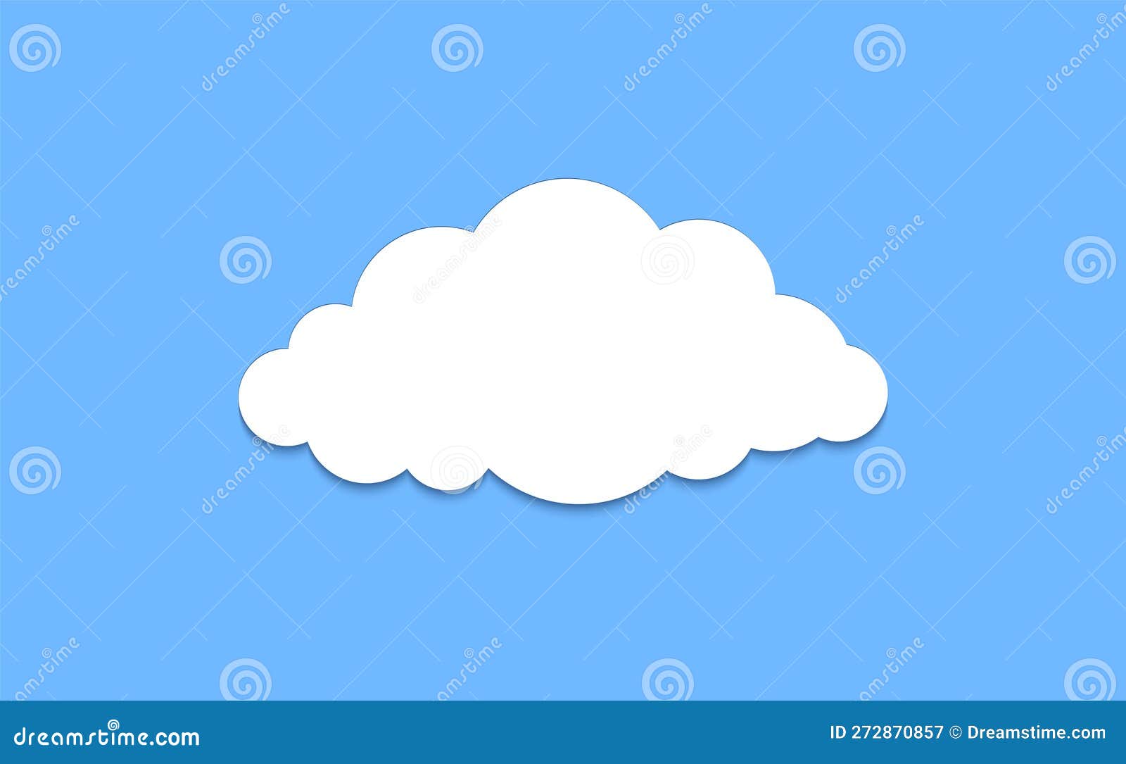 Cloud Graphic Shapes. Data Design Element Stock Vector - Illustration ...