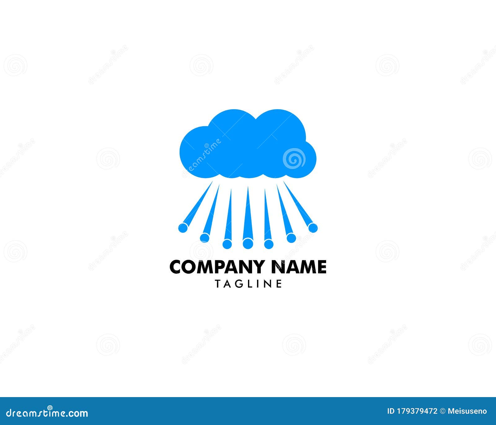 Cloud Hail Logo Vector Icon Stock Vector - Illustration of cold ...