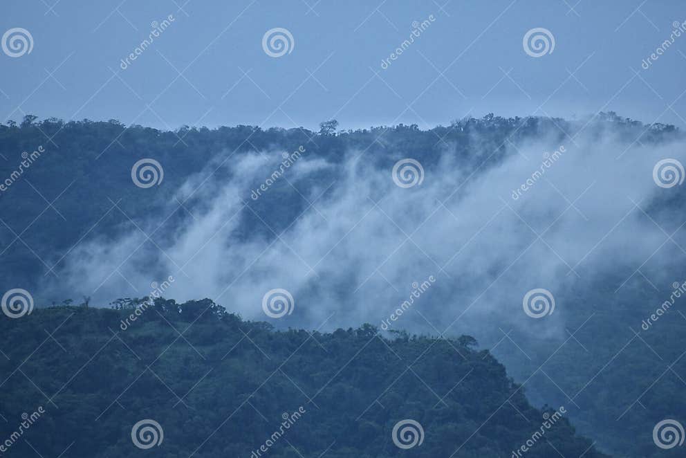 Cloud in hills stock photo. Image of shore, dawn, nature - 185460780