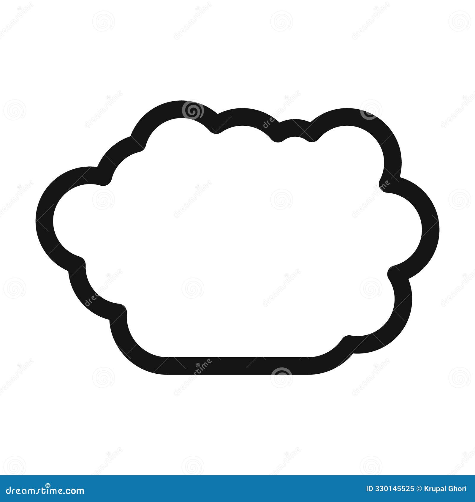 Cloud Icon Perfect for Cloud Computing Services Stock Vector ...