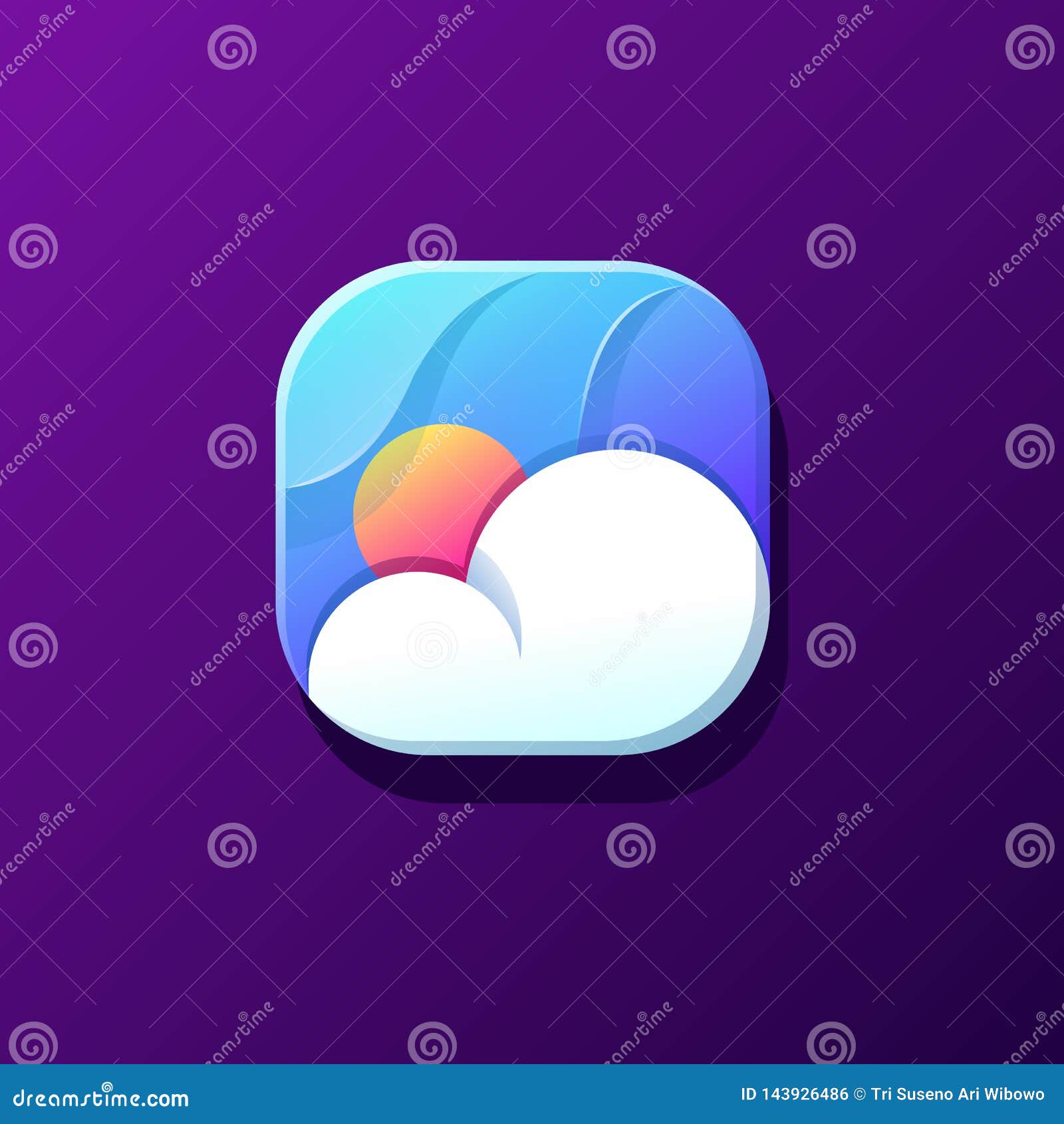 Cloud Icon Design Ready To Use Stock Vector - Illustration of design ...