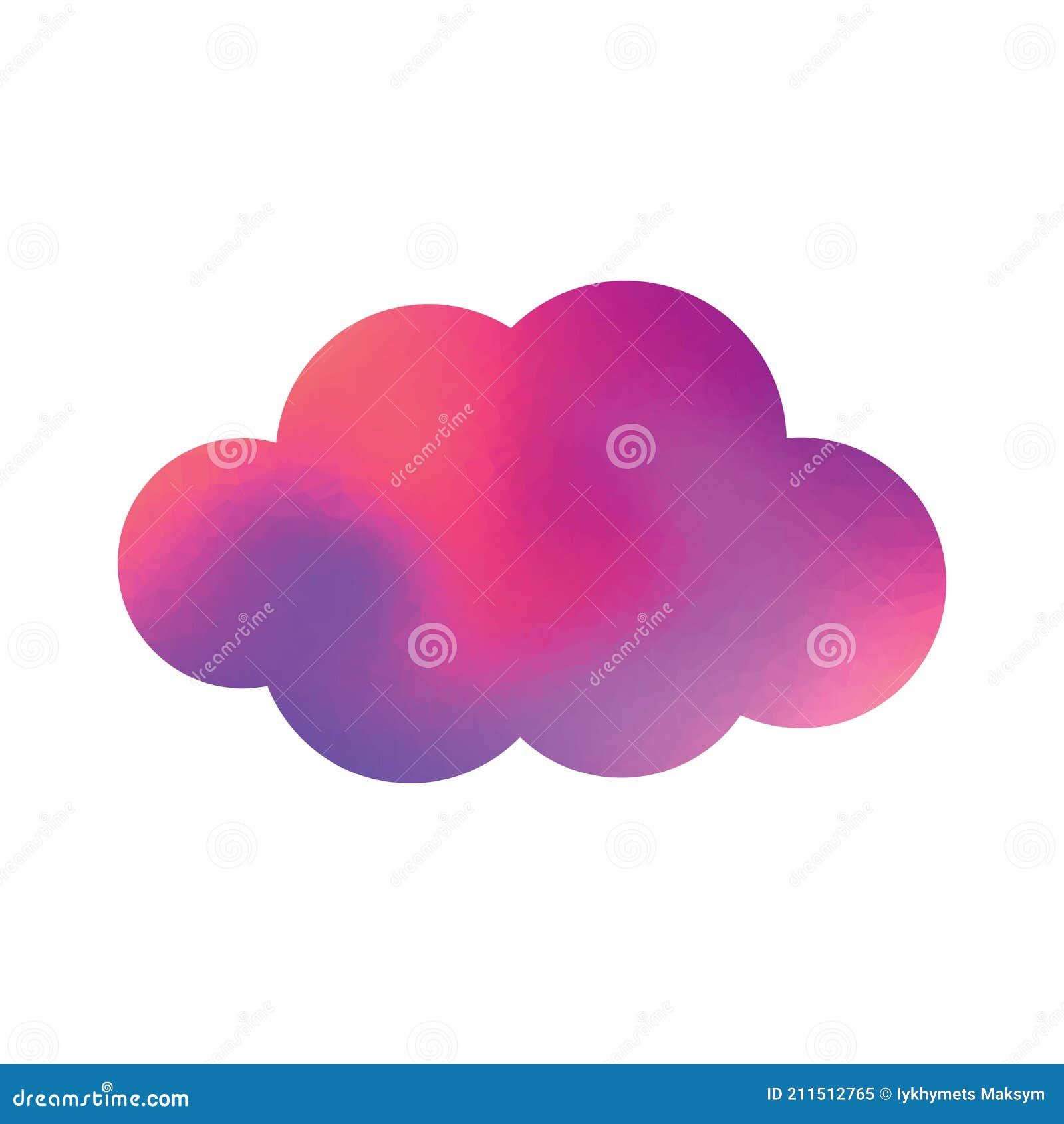 Cloud Icon or Logo. Software Update Process Completed Concept. Approved ...