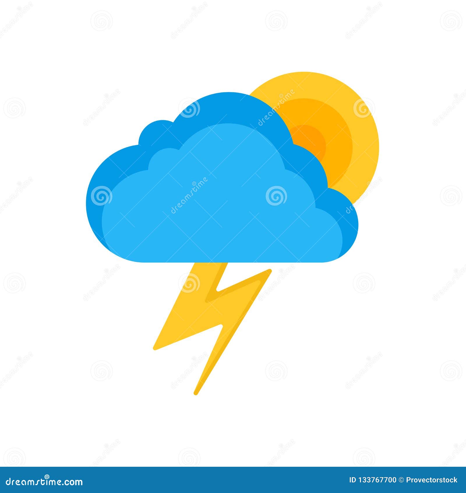 Cloud Icon Vector Sign and Symbol Isolated on White Background Stock ...