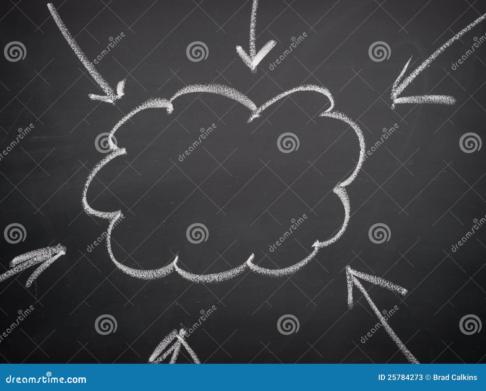 Cloud idea stock image. Image of creative, creativity - 25784273