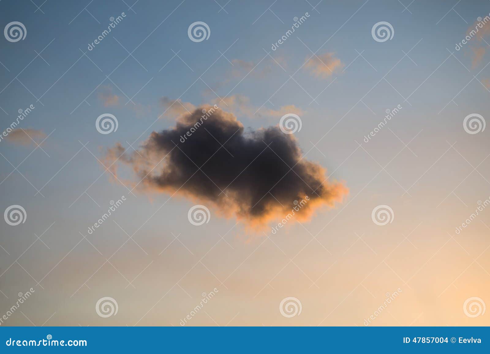 Cloud im the sky. stock photo. Image of scene, beautiful - 47857004