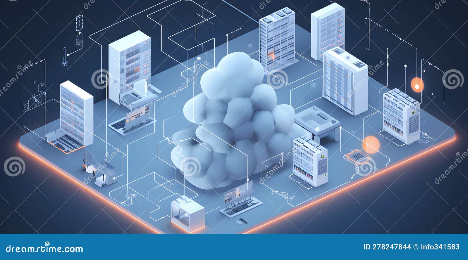 A Cloud Infrastructure with Virtual Servers and Container Generative AI ...