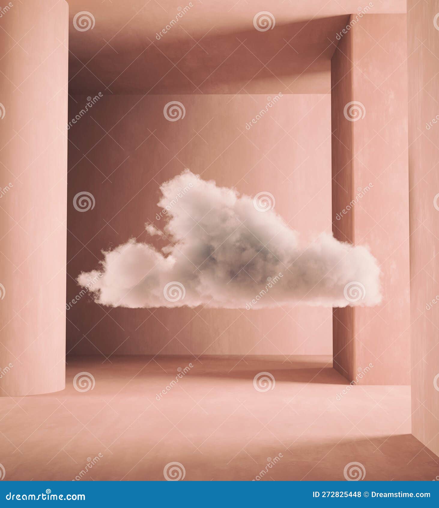 Cloud inside stock illustration. Illustration of artist - 272825448