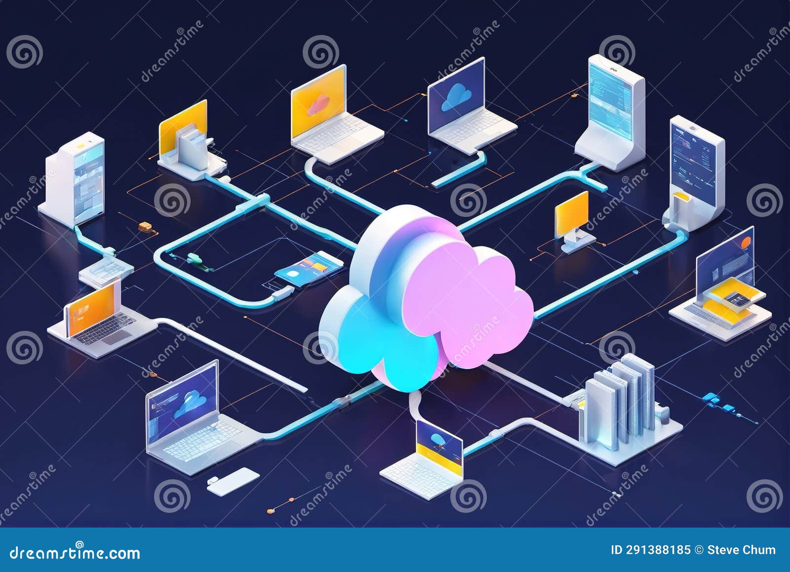 Cloud Interconnection and Internet Terminal Equipment in 3D Solid ... Cloud Interconnection and Internet Terminal Equipment in 3D Solid ...
