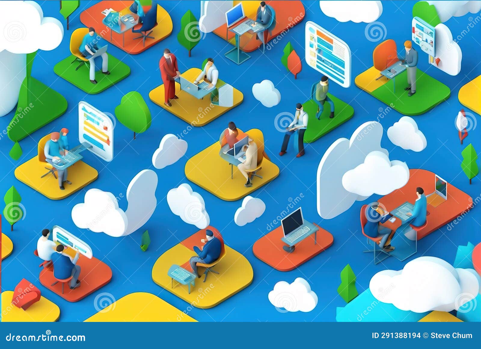 Cloud Interconnection and Internet Terminal Equipment in 3D Solid ... Cloud Interconnection and Internet Terminal Equipment in 3D Solid ...