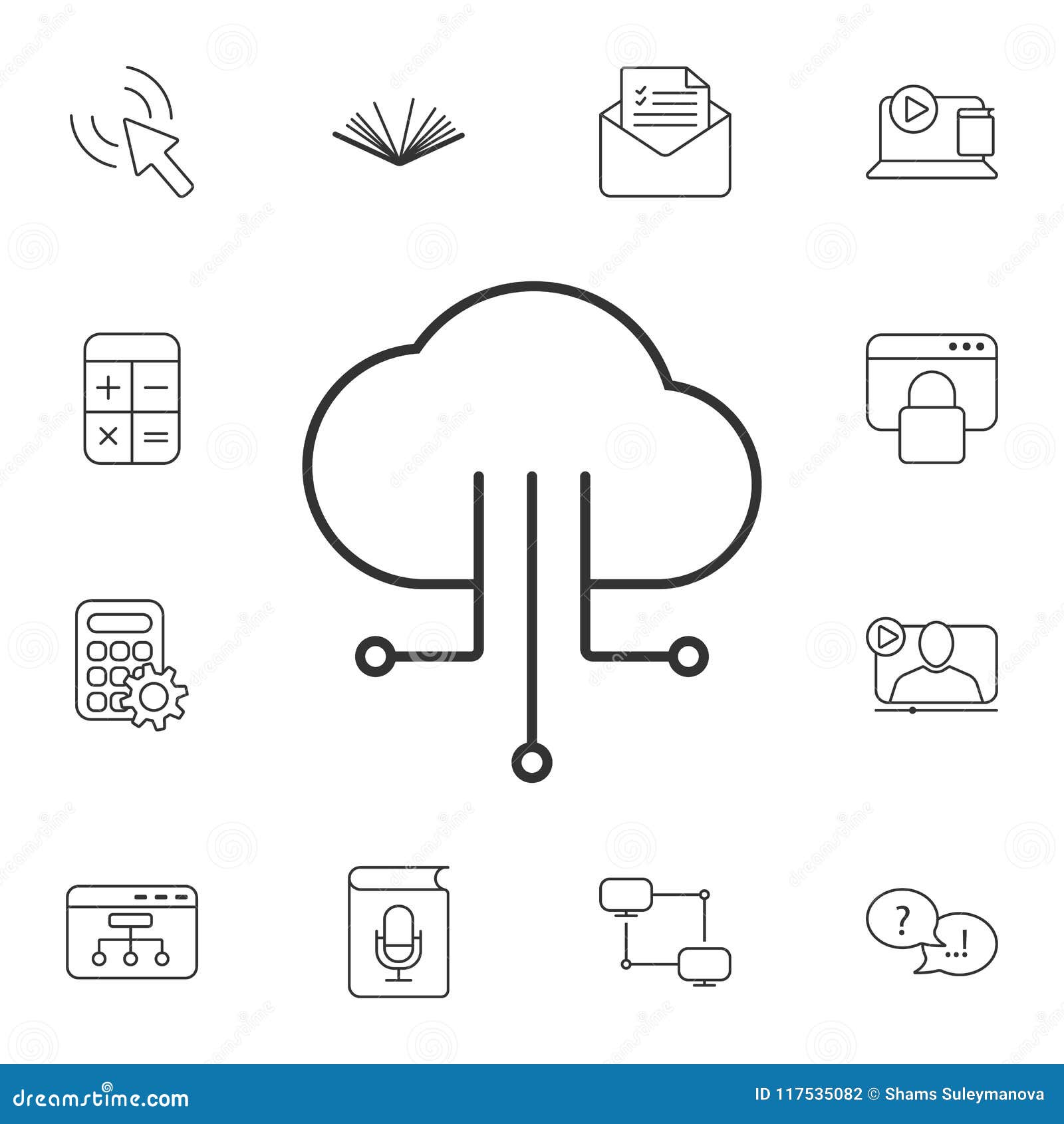 Cloud IOT Internet of Things Icon. Simple Element Illustration Stock ... Cloud IOT Internet of Things Icon. Simple Element Illustration Stock ...