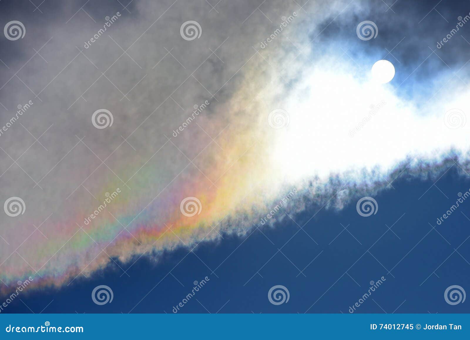 Cloud Iridescence, Diffraction Phenomenon Produce Very Vivid Col ...