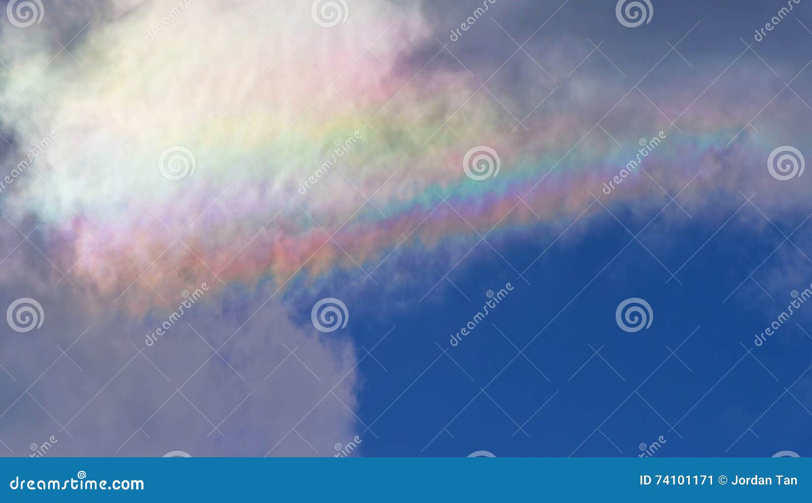 Cloud Iridescence, Diffraction Phenomenon Produce Very Vivid Col ...