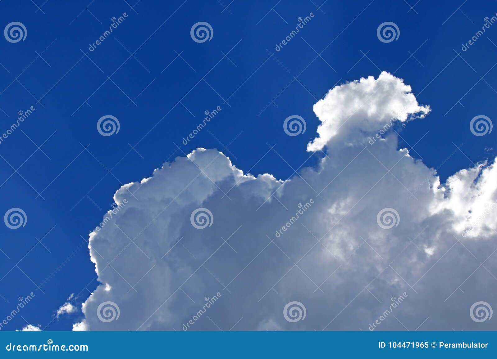 CLOUD with LIGHT BRIGHT EDGE Stock Image - Image of clouds, atmosphere ...