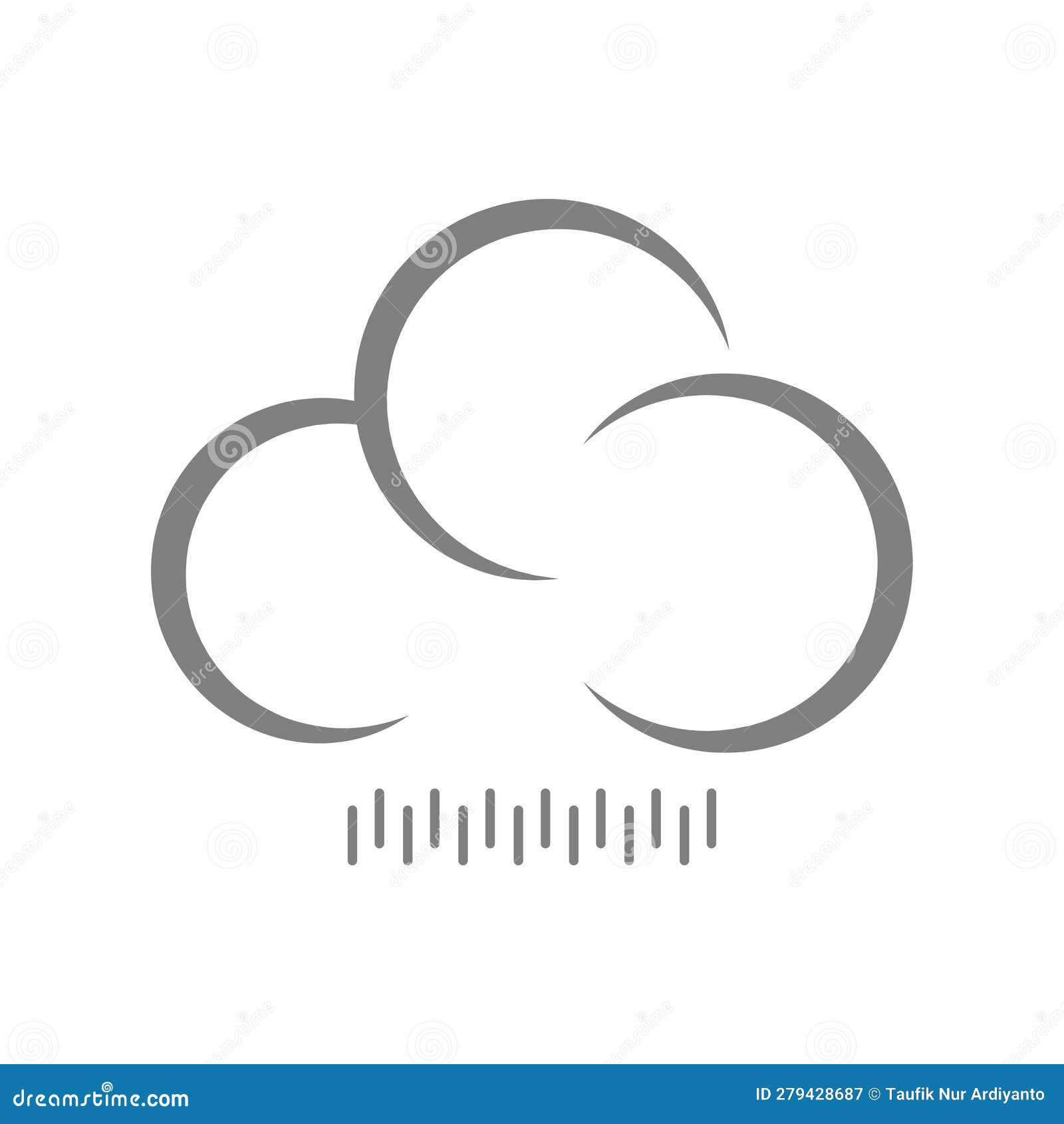 Cloud logo icon design stock vector. Illustration of connection - 279428687