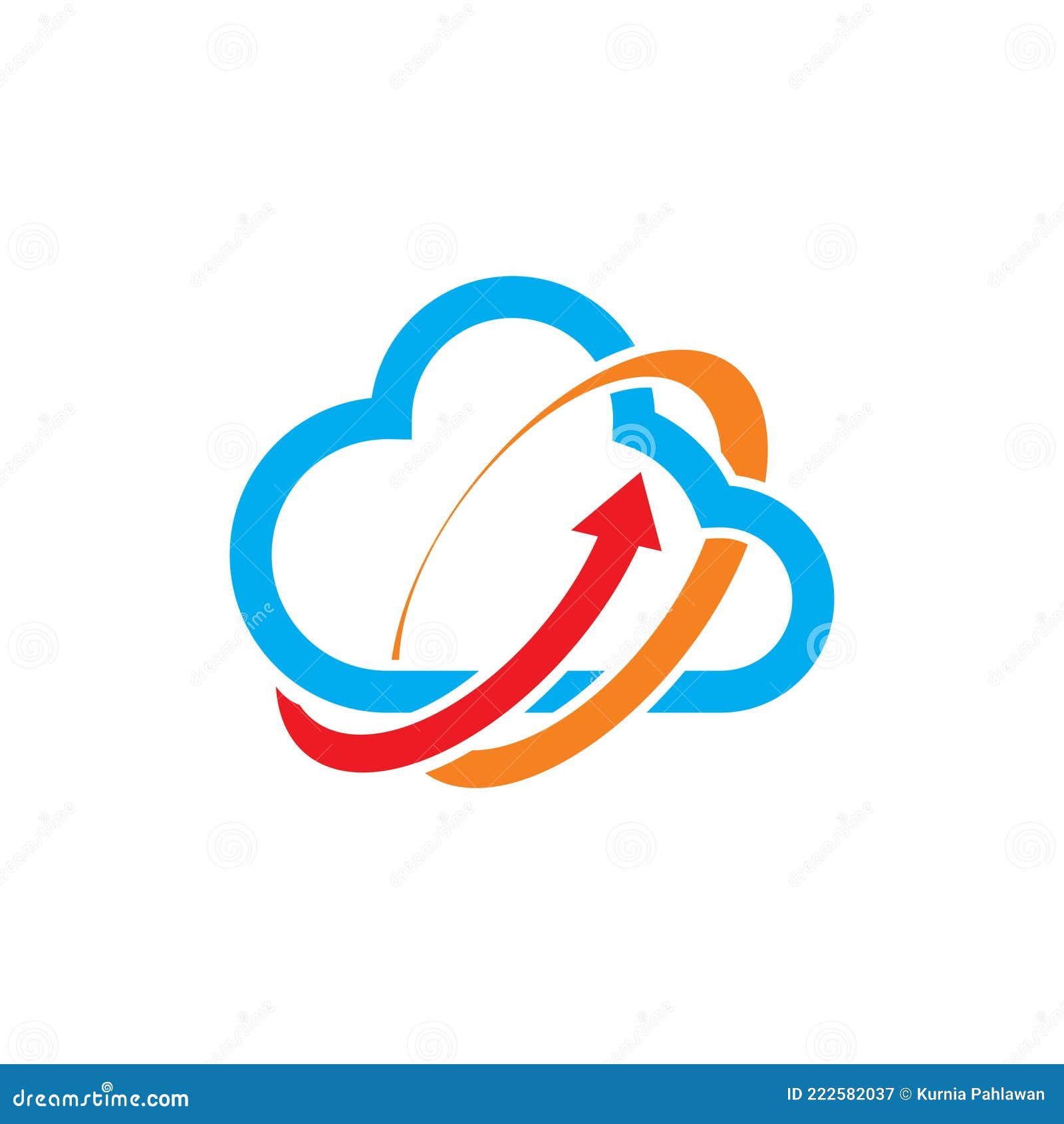 Cloud Logo , Storage Logo Vector Stock Illustration - Illustration of ...