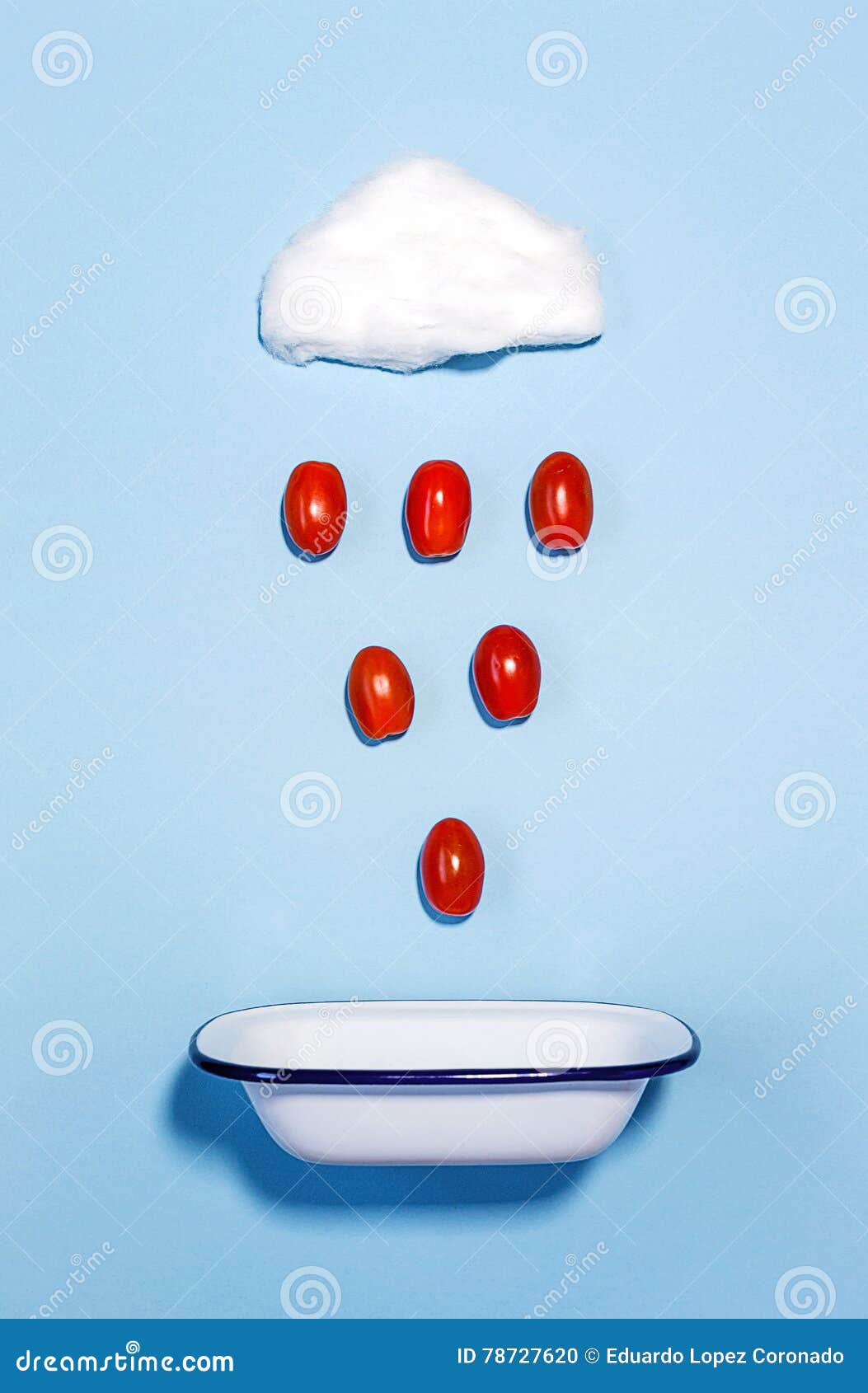 Cloud Made of Cotton Candy with Sugar Food Rain Stock Photo - Image of ...