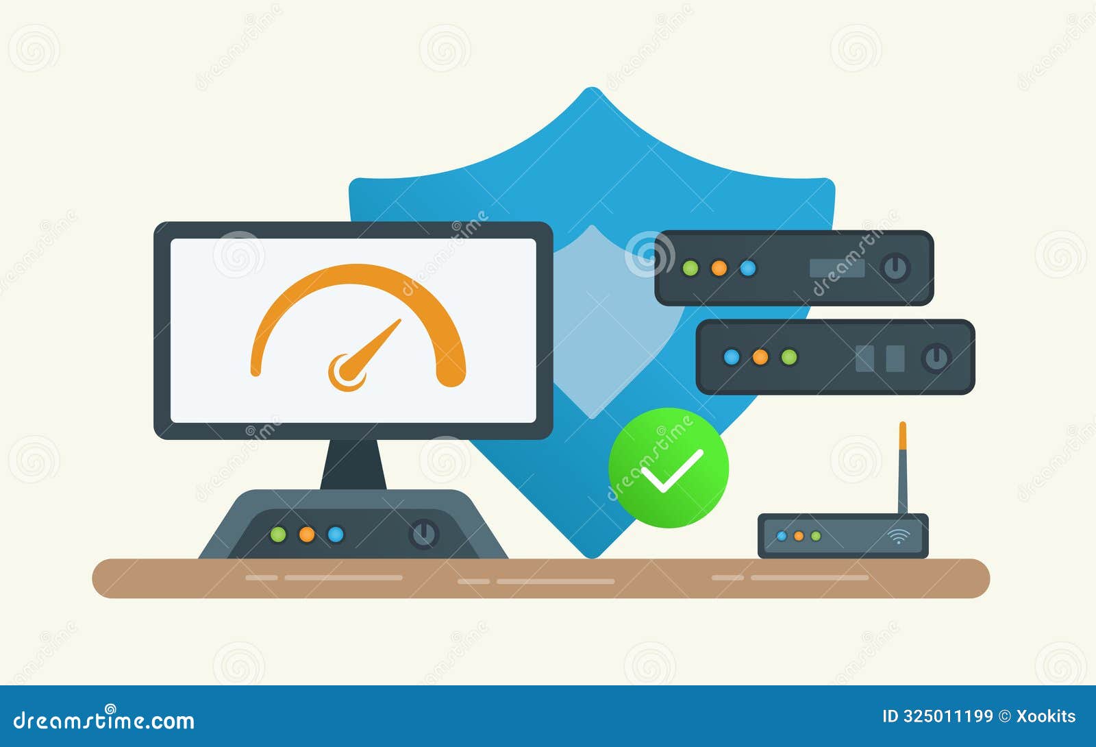 Cloud Management, Server Performance, and Security Represented in a ...
