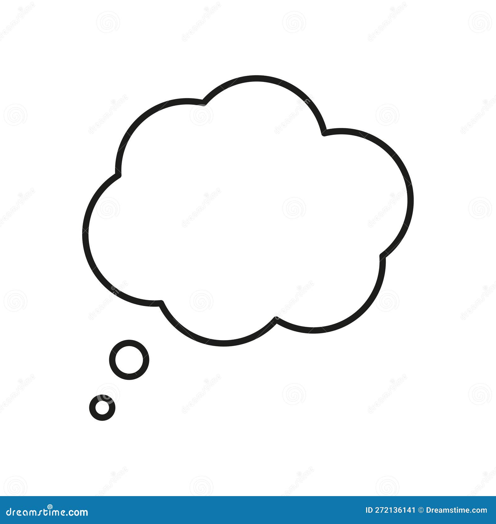 Cloud Message Icon. Text Message. Empty Speech Bubble. Vector ... Cloud Message Icon. Text Message. Empty Speech Bubble. Vector ...