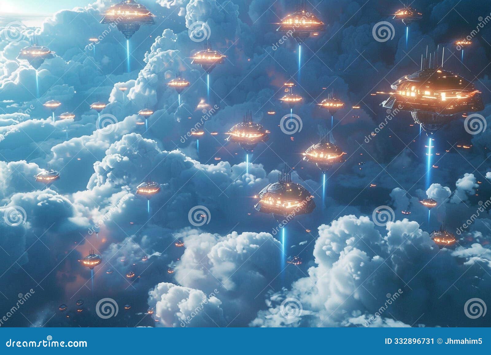 Cloud Migration Depicted As an Epic Space Journey with Data Pods ...