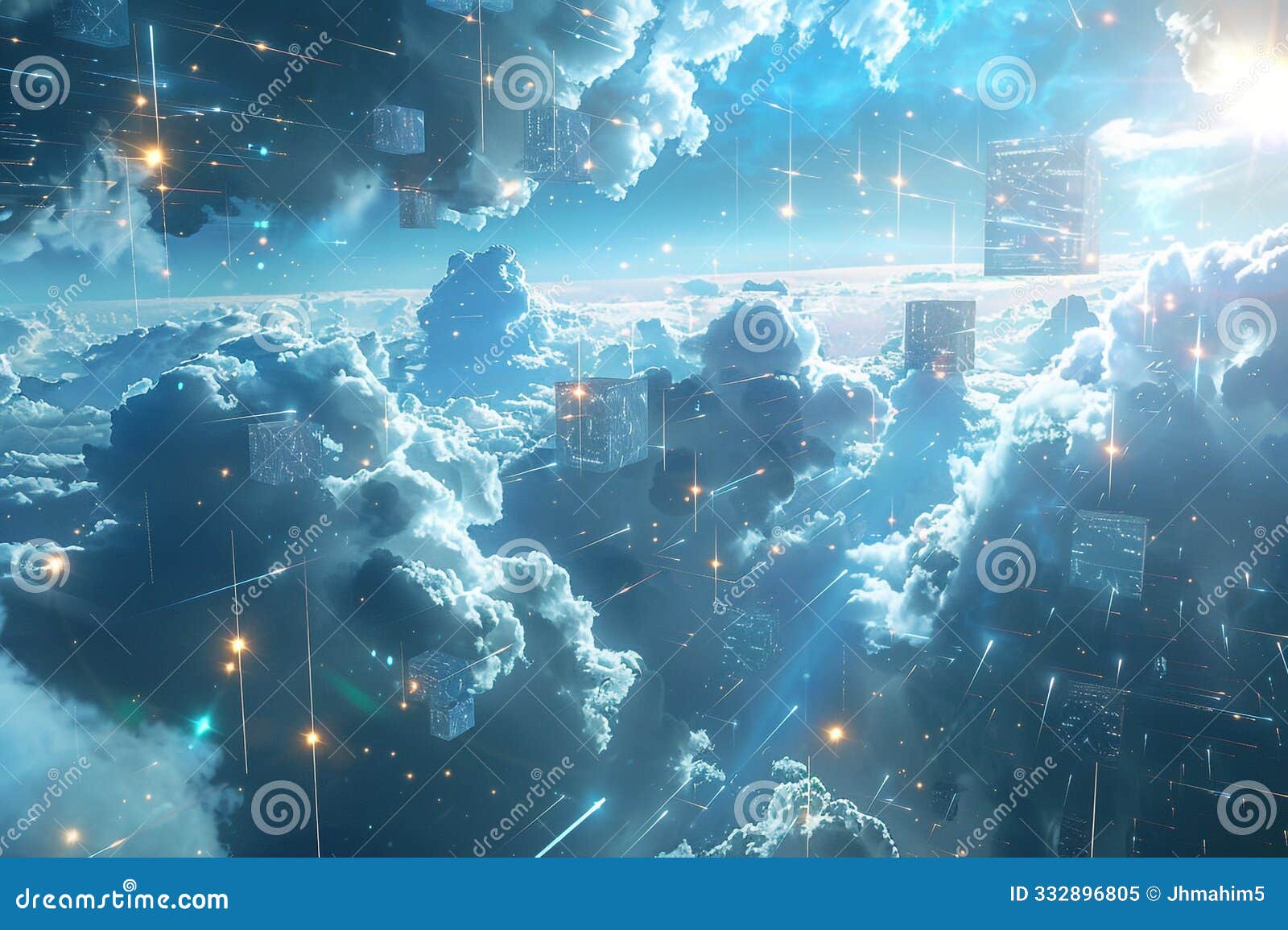 Cloud Migration Depicted As an Epic Space Journey with Data Pods ...