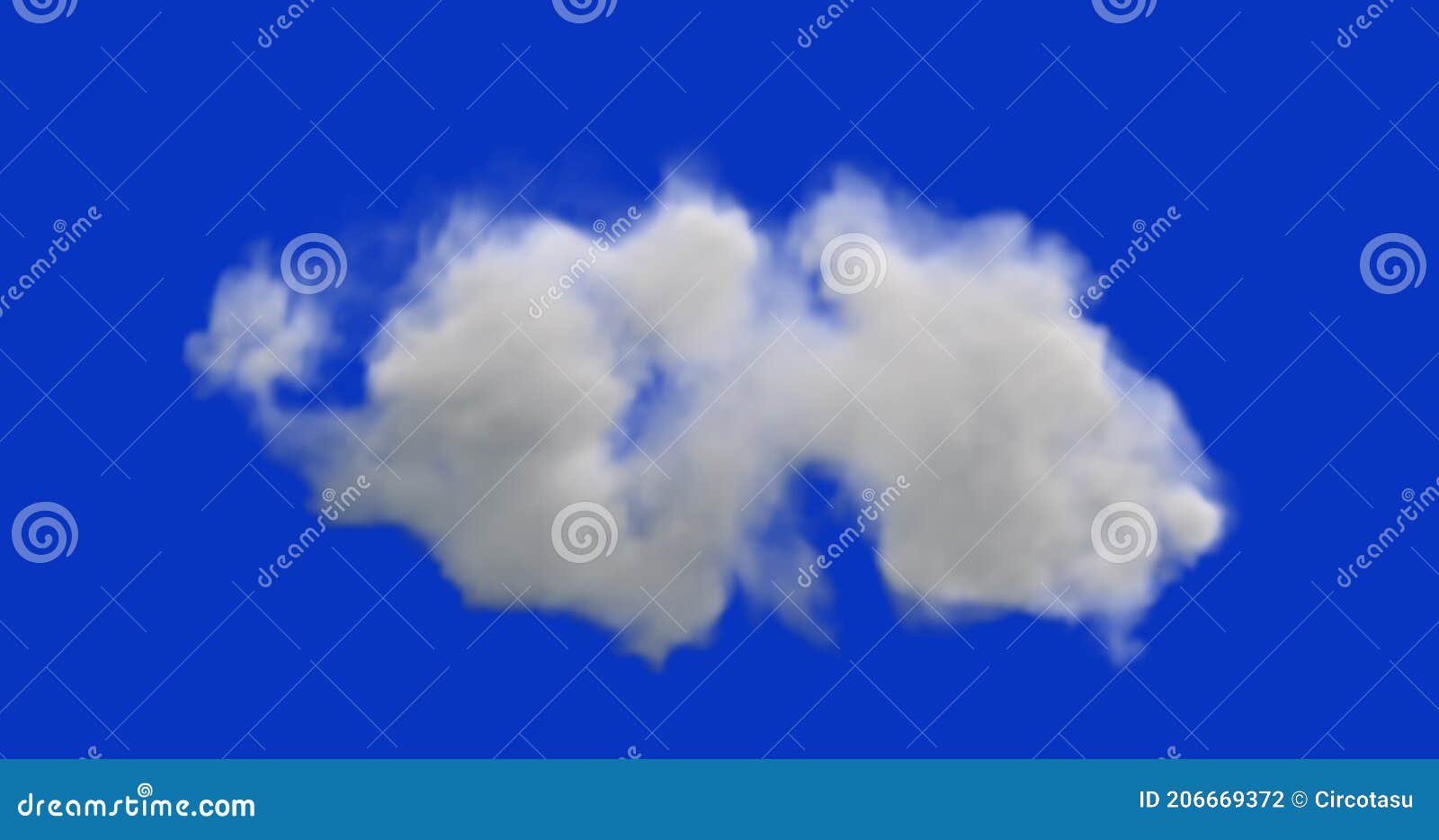 Cloud Morphing Changing Fluffy Blurred 4K Loop Weather Nature Sky ...