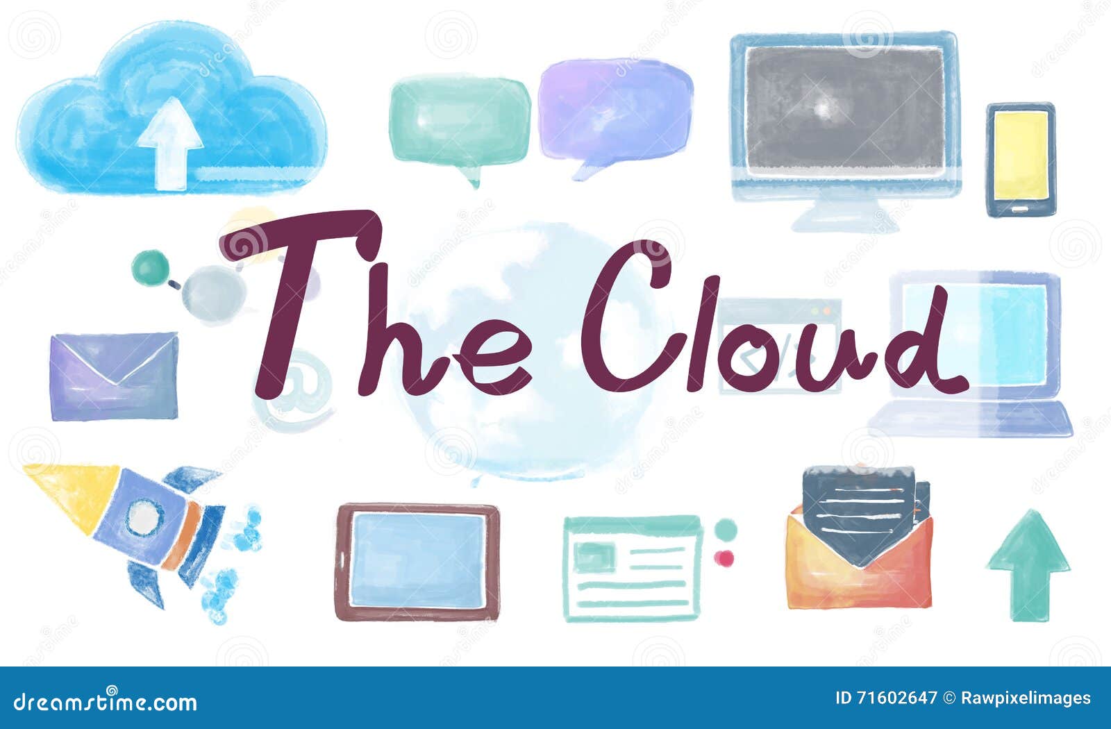 The Cloud Network Connection Globalization Communication Concept Stock ... The Cloud Network Connection Globalization Communication Concept Stock ...