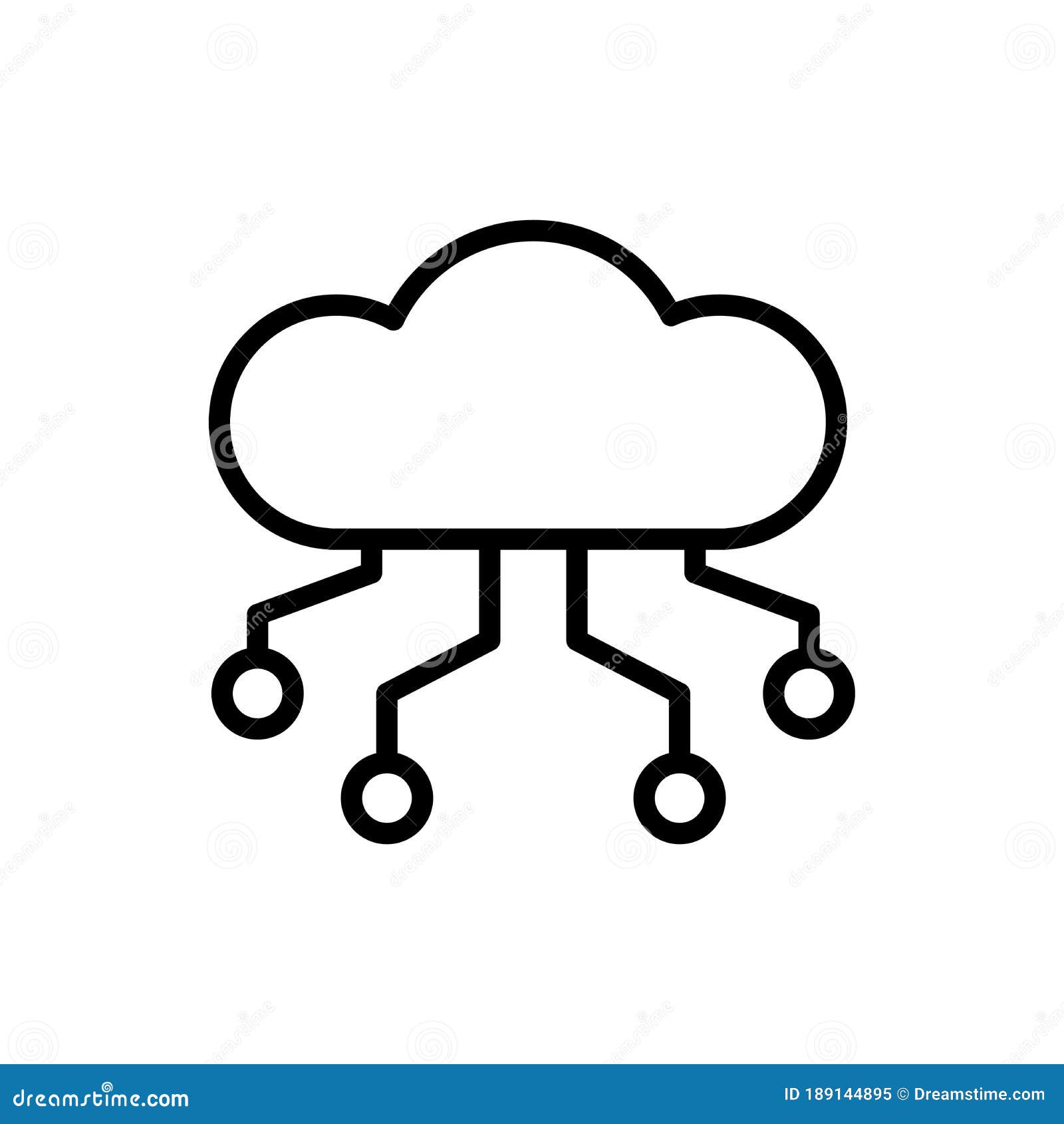 Cloud Network Icon