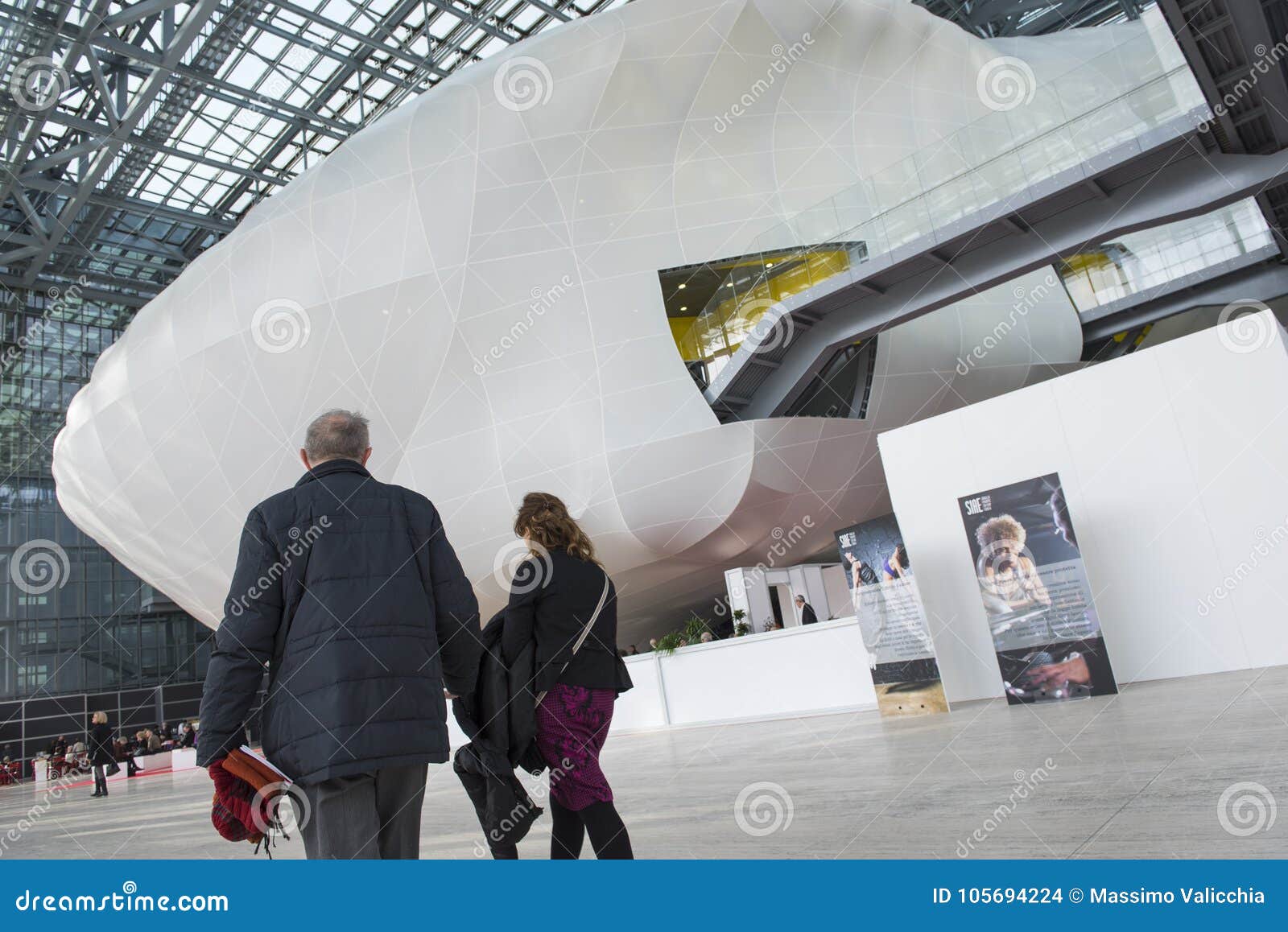 The Cloud, a New Congress Center in the Rome, Italy Editorial Stock ...
