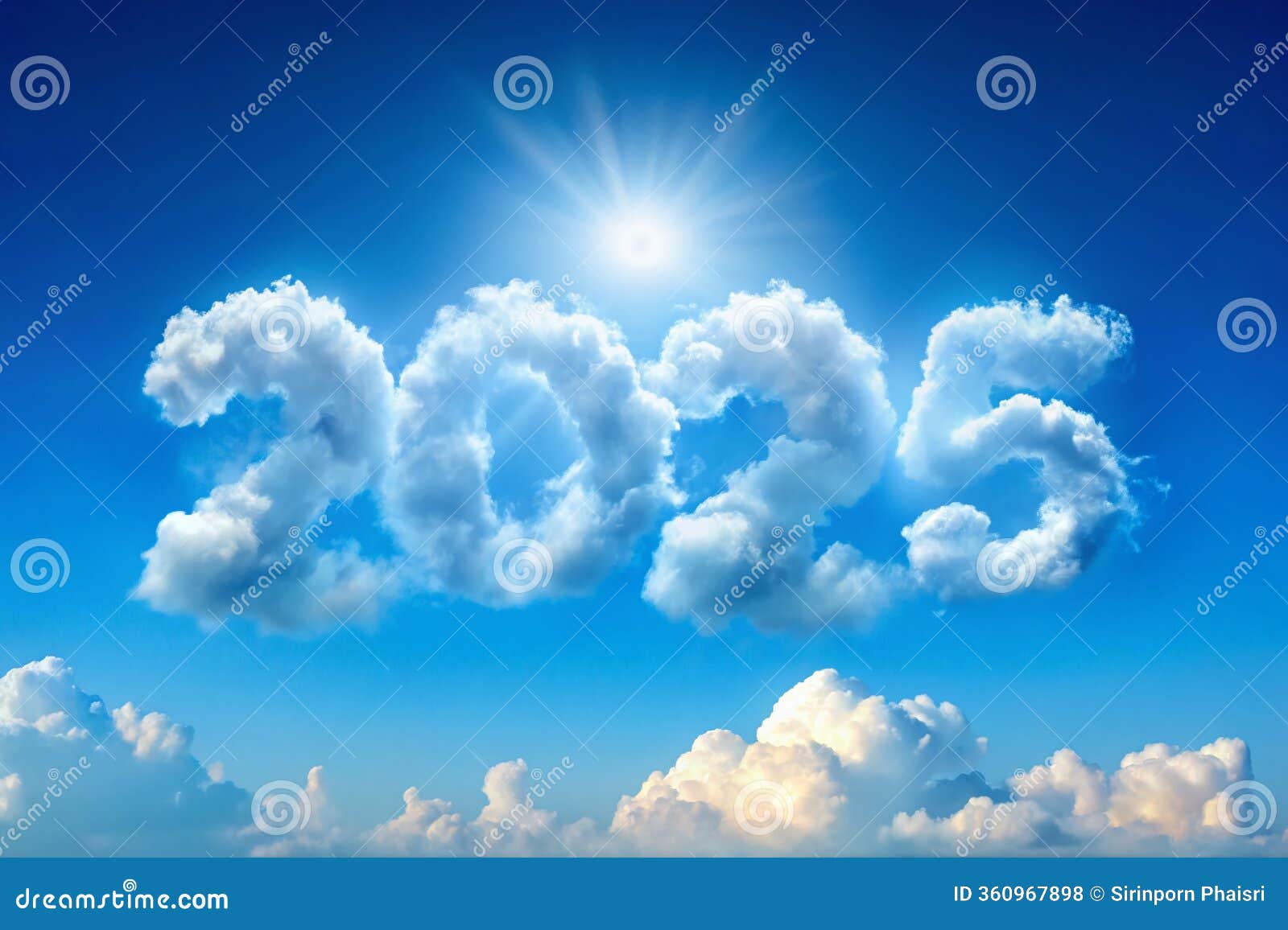 Cloud Number 1: Surrealistic Sky Art In 4k Octane Rendering Royalty ...