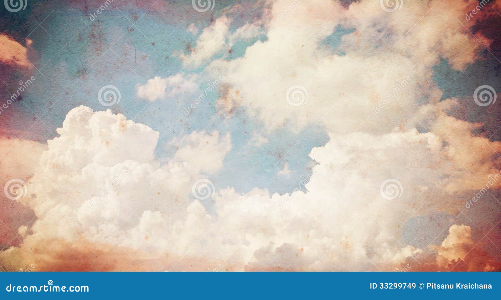 Cloud Old Paper Grunge Background. Stock Image - Image of decoration ...