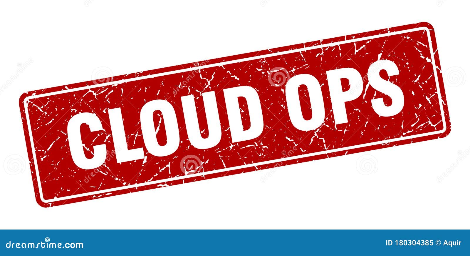 Cloud Ops Sign. Cloud Ops Grunge Stamp Stock Vector - Illustration of ...